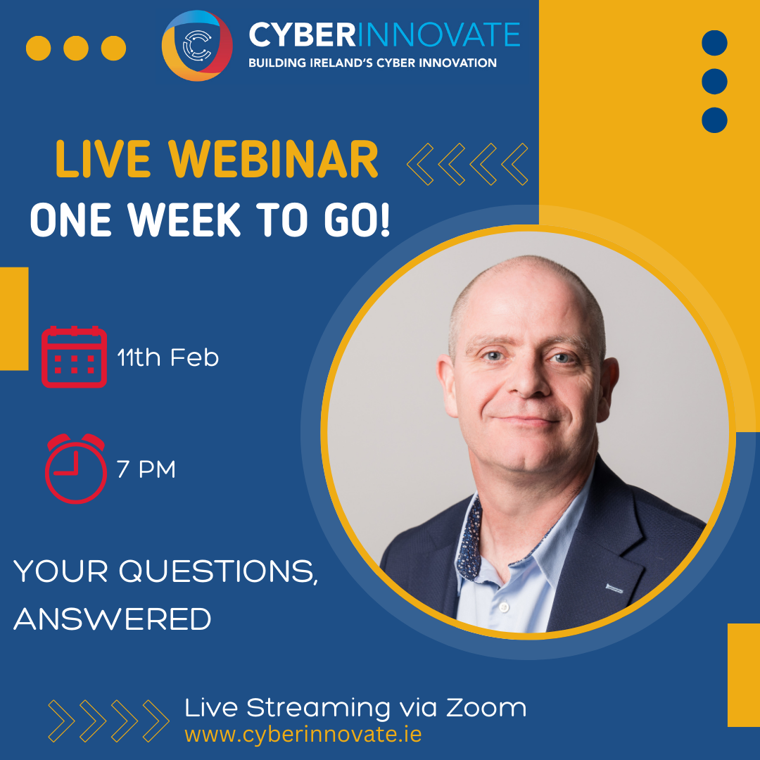 Exciting Opportunity: Cyber Innovate Webinar is being hosted next week ...